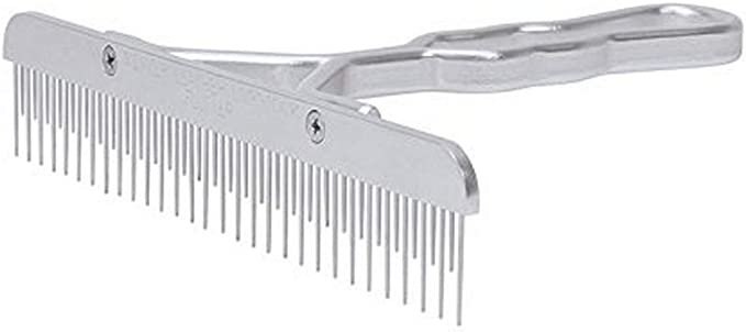 Fluffer Comb w/ Aluminum Handle - Fehrway Feeds & Livestock Equipment